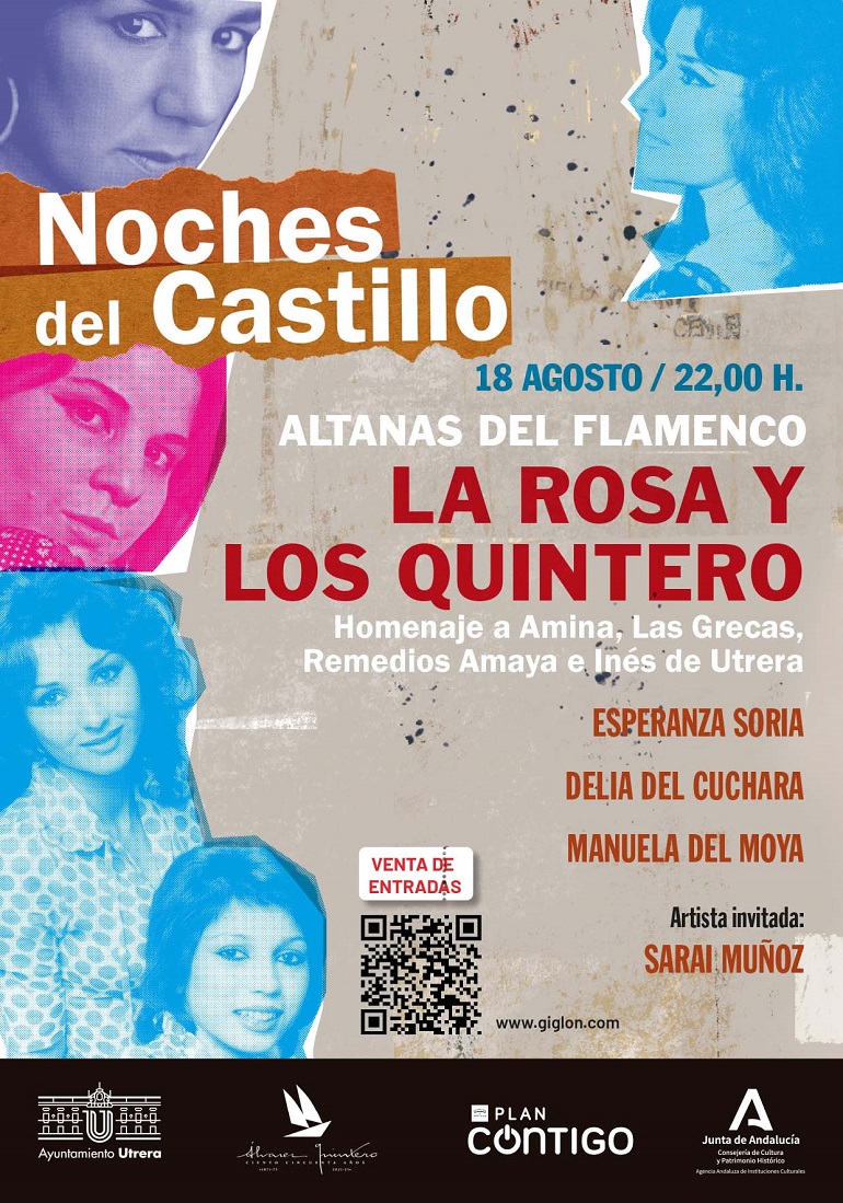 La rosa y los quintero - Noches del Castillo - Ayuntamiento de Utrera